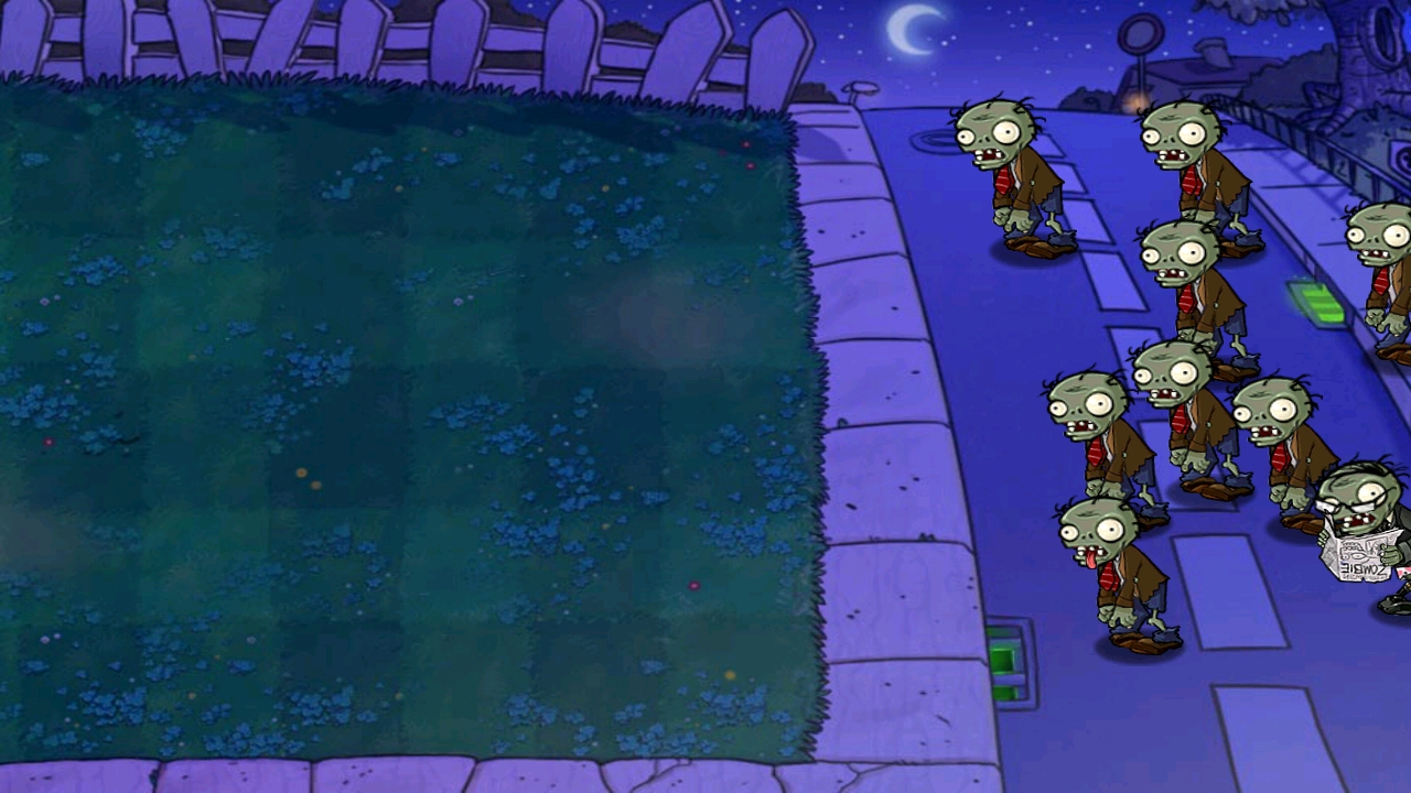 Plants vs. Zombies Ночь шестая звёзд много не бывает