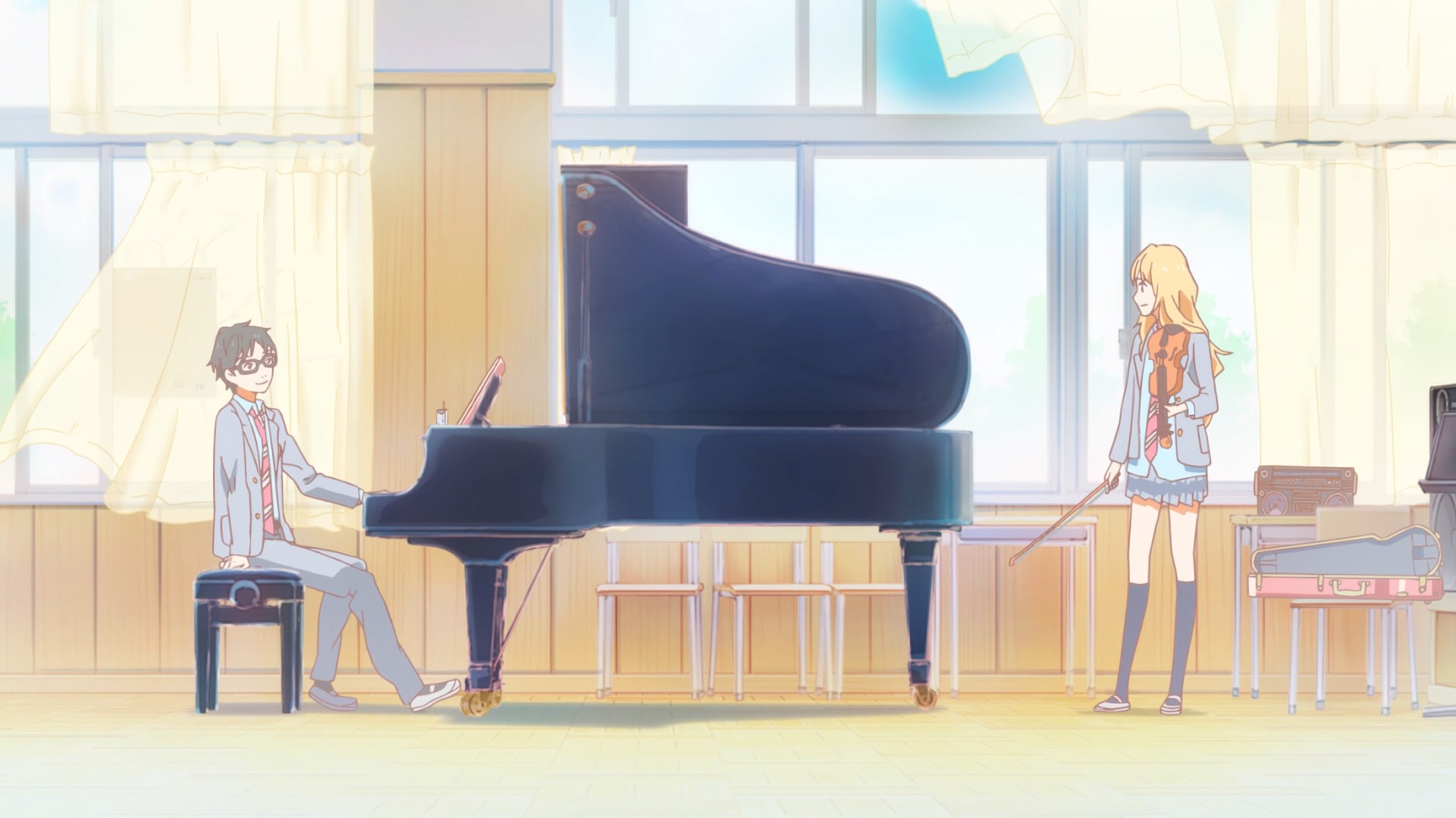 "Твоя апрельская ложь". Опенинг 2 (2 версии) (Shigatsu wa kimi no uso. Op 2 (2 versions))