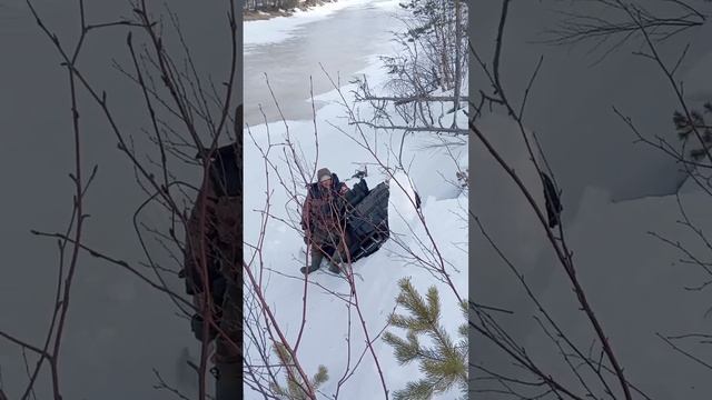 ДТП в лесу обрыв в чёрную дыру