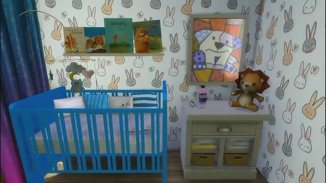 Квартира для молодой семьи(строительство в симс 4)#thesims4