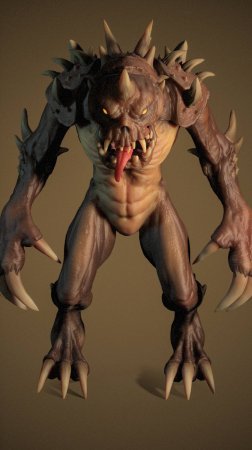Sculpting - Demon Design #3d #art #zbrush