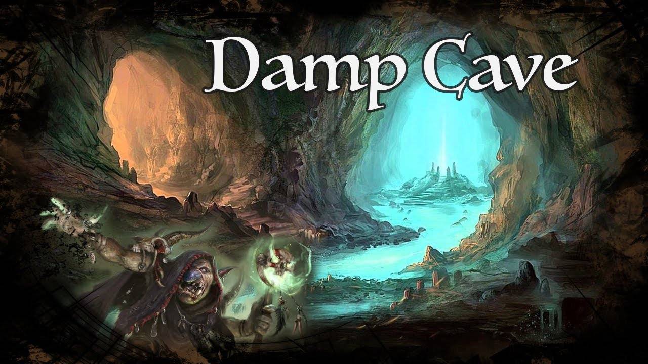 Пещера с озером/Dark cave/DND ambience/Grimdark/Fantasy/Dark music