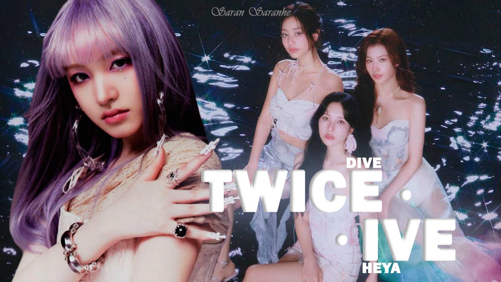 TWICE  - DIVE X IVE - HEYA [MASHUP]
TWICE  - The Feels X IVE - Love Dive[MASHUP]