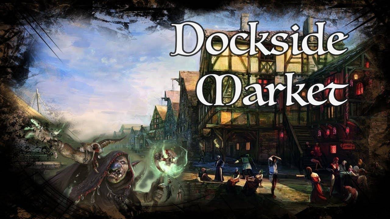 Dockside market/dnd ambience/гавань/корабли/RPG playlist