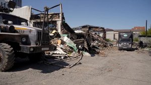 Демонтаж автомойки "КАРИБЫ" в Тюмени - часть 2