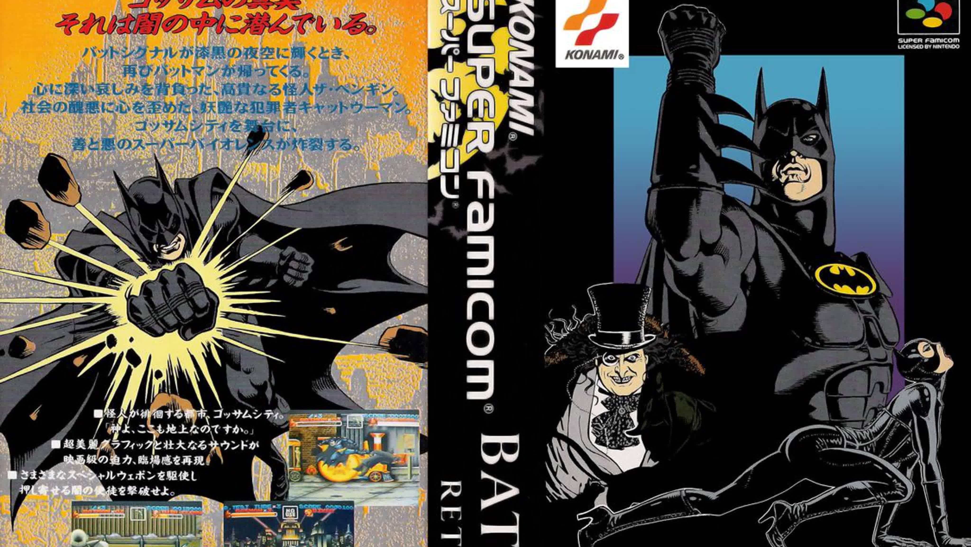 🎮Batman Returns // Возвращение Бэтмена // SNES // 1440p, 60 fps 🦇