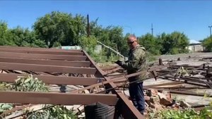 Демонтаж металлоконструкций в Тюмени.