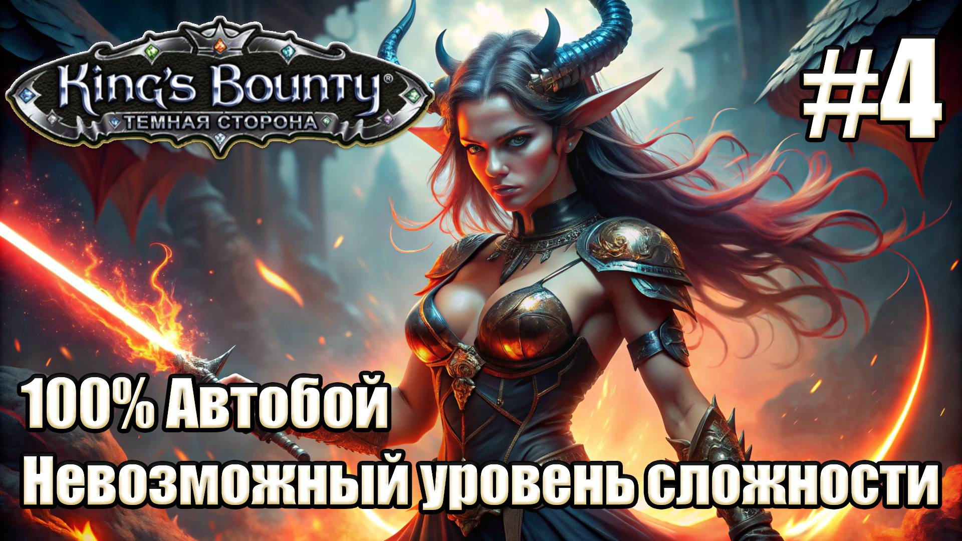 Уникальное прохождение King's Bounty: Dark Side. Невозможный. 100% Автобой. #4