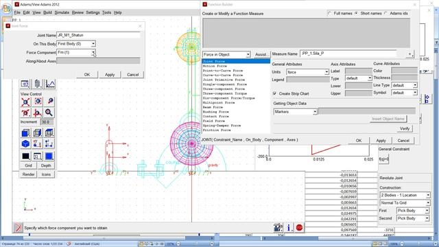 РР 3 Получение графиков сил P, N, S