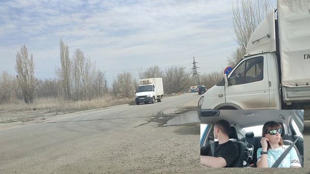 Экзаменационный маршрут в направлении Жигулевской базы. Проезд ж/д путей со знаком стоп, разворот