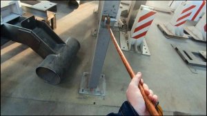 Испытание навесного замка ЗН-04