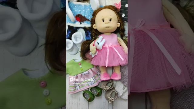 Подарок ручной работы❤Текстильная Малышка ❤