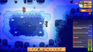 Stardew Valley КООП/ Семейная ферма. Часть 10/Рабочие будни фермеров.