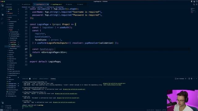 React Typescript Context Auth JWT - 35. Login