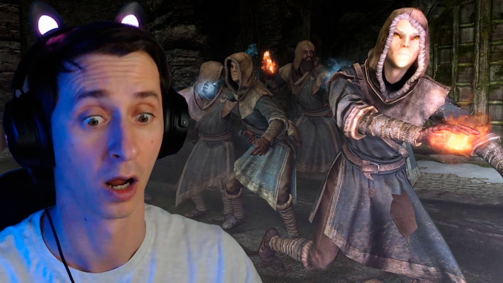 Requiem MR. CAT Skyrim SE ПРОХОЖДЕНИЕ 2024! Легендарная сложность, Лучник! #10 Много магов.