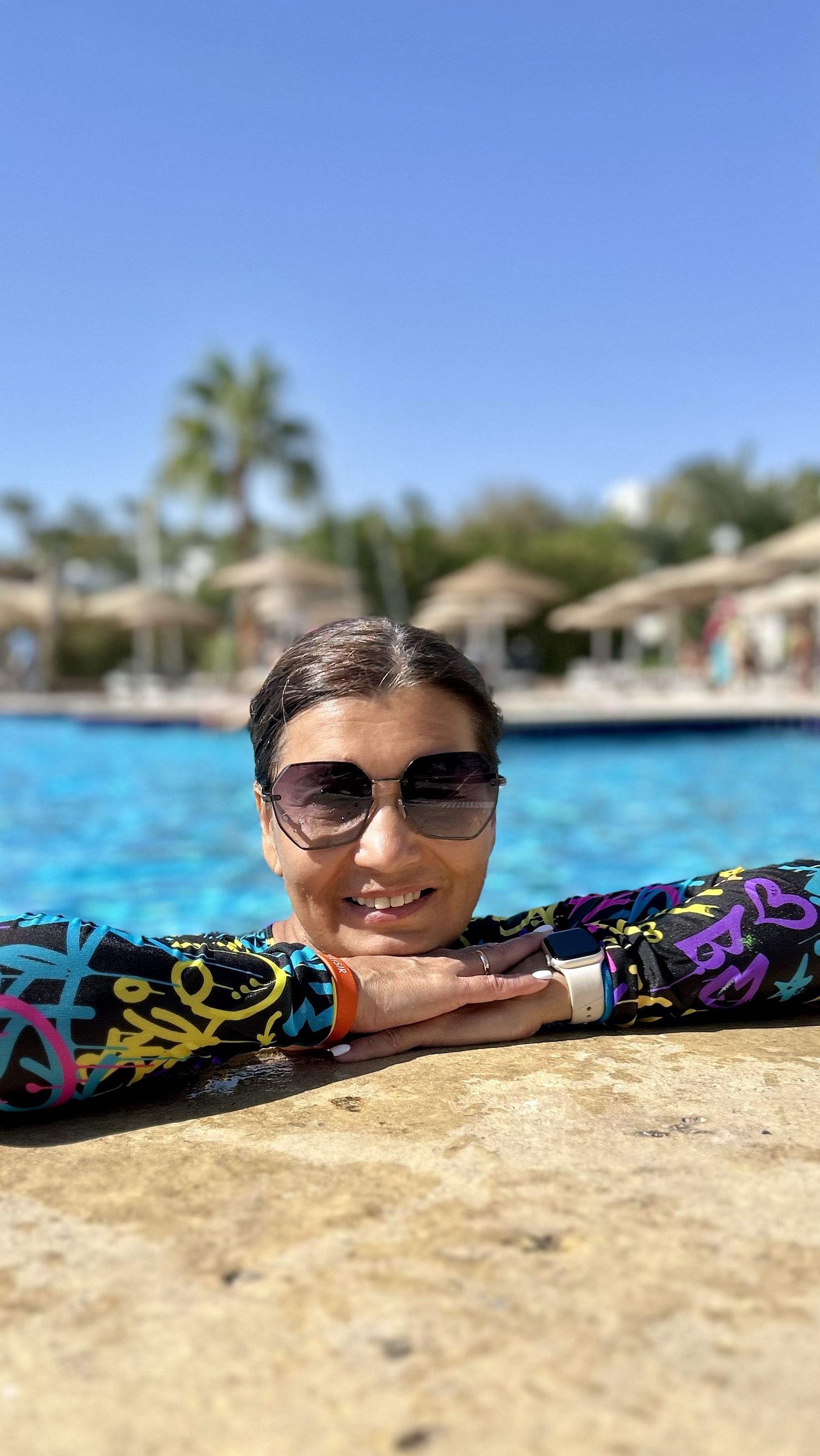 Аквааэробика в отеле. Египет, Шарм Эль Шейх. Домина Корал Бей. Ноябрь 2024