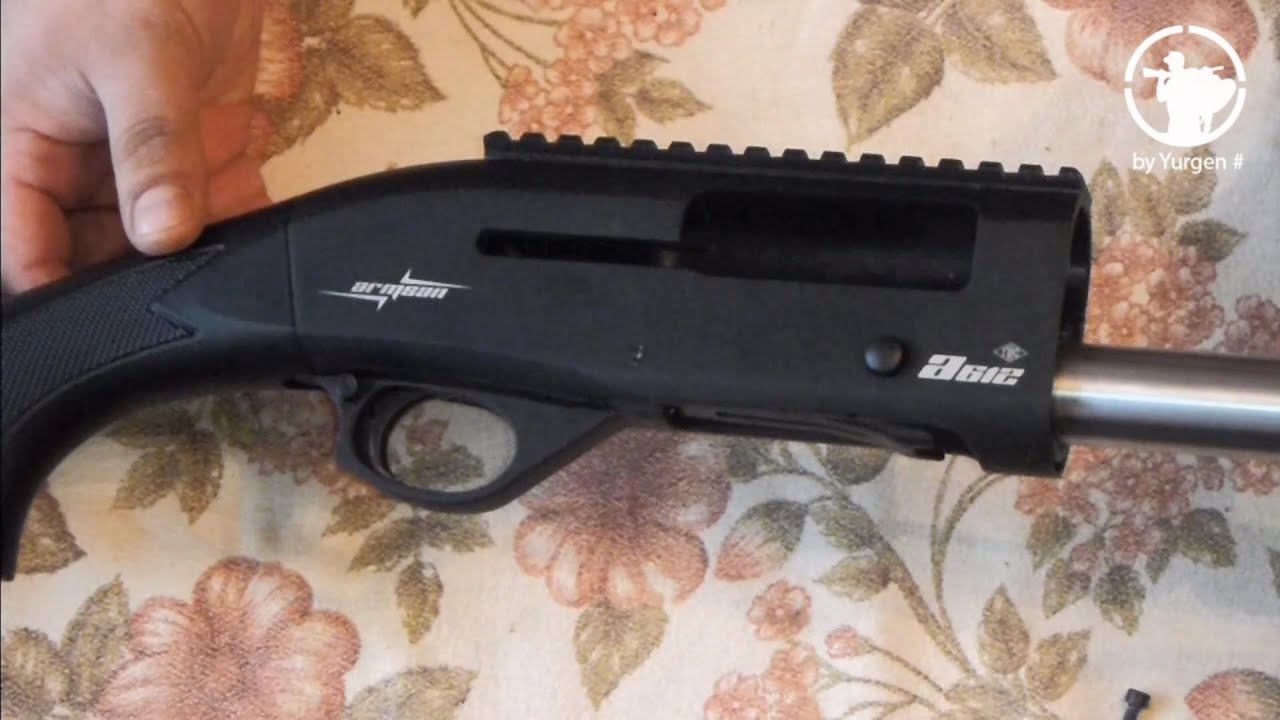 Armsan A612 - Установка планки "вивер"