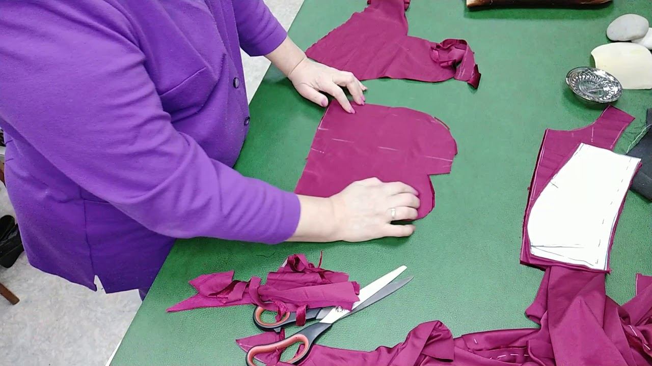 Спортивный женский комплект ч.2 Пошив кофточки.