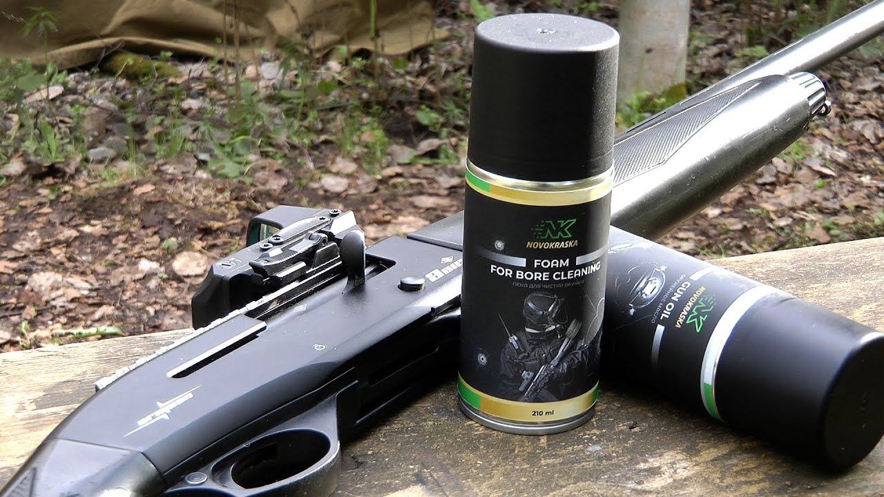 Консервация оружия | Чистка пеной и маслом | Новые технологии