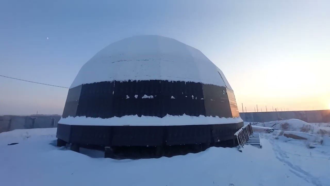 Завершили купол. Дальше черепица.