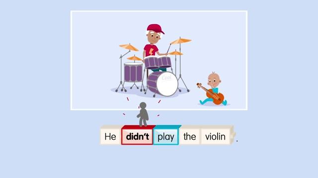 AS_3_GG_5 Past simple + and - (regular verbs)