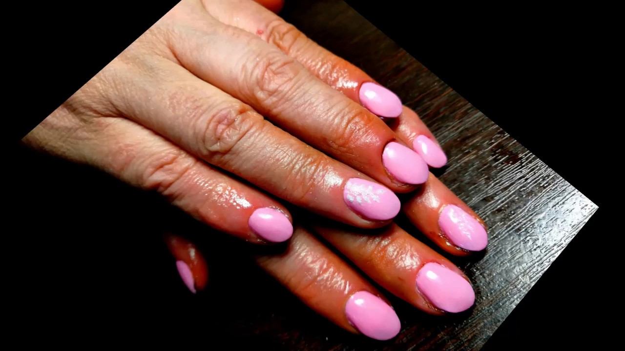 Гель-лак в домашних условиях. Простой дизайн ногтей. Модный, стильный маникюр, красивые ногти.