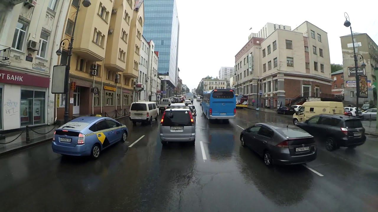 Прокатимся по центру Владивостока на Фуре.