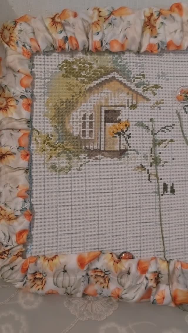 НАСЛАЖДАЮСЬ процессом 😇😇😇 Вышивка крестом для меня просто отдыхалочка, люблю всем сердцем 🧡