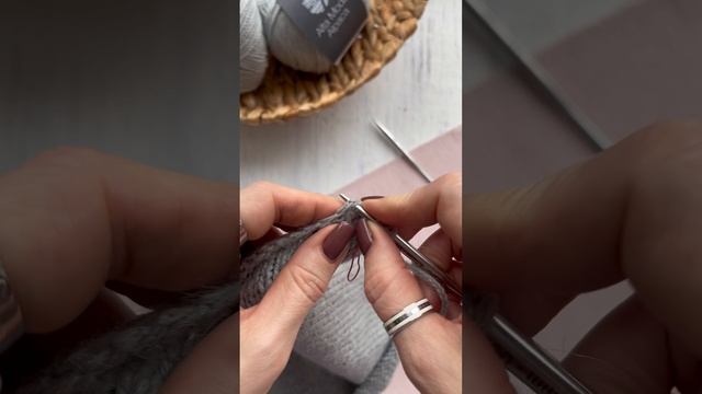 Набор петель на правую полочку