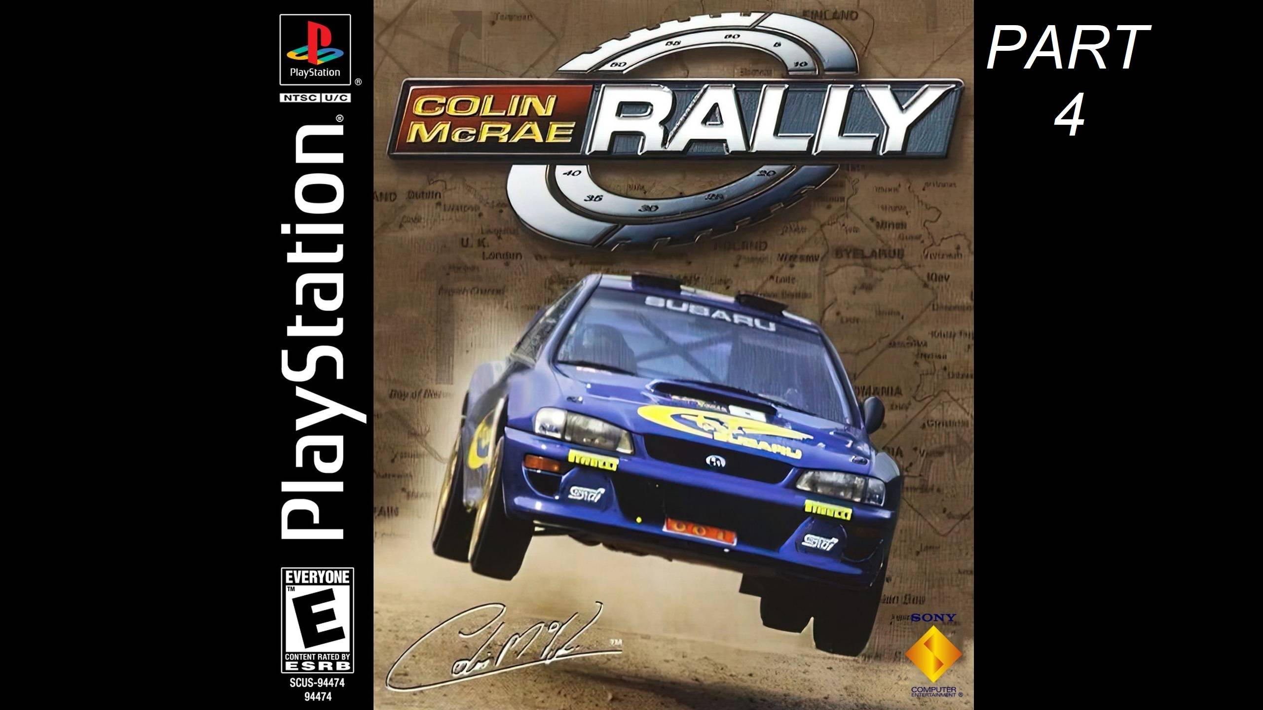 Colin McRae Rally. Part 4. Championship (Intermediate) - Greece (PS1)