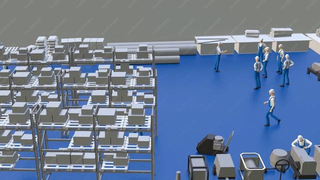 Видео с анимацией - офисы