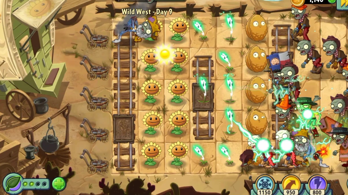 Plants vs. Zombies 2 Wild West Day 10
