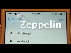Как изменить название оператора | твик zeppelin на iOS 10.2 | как установить свой значок