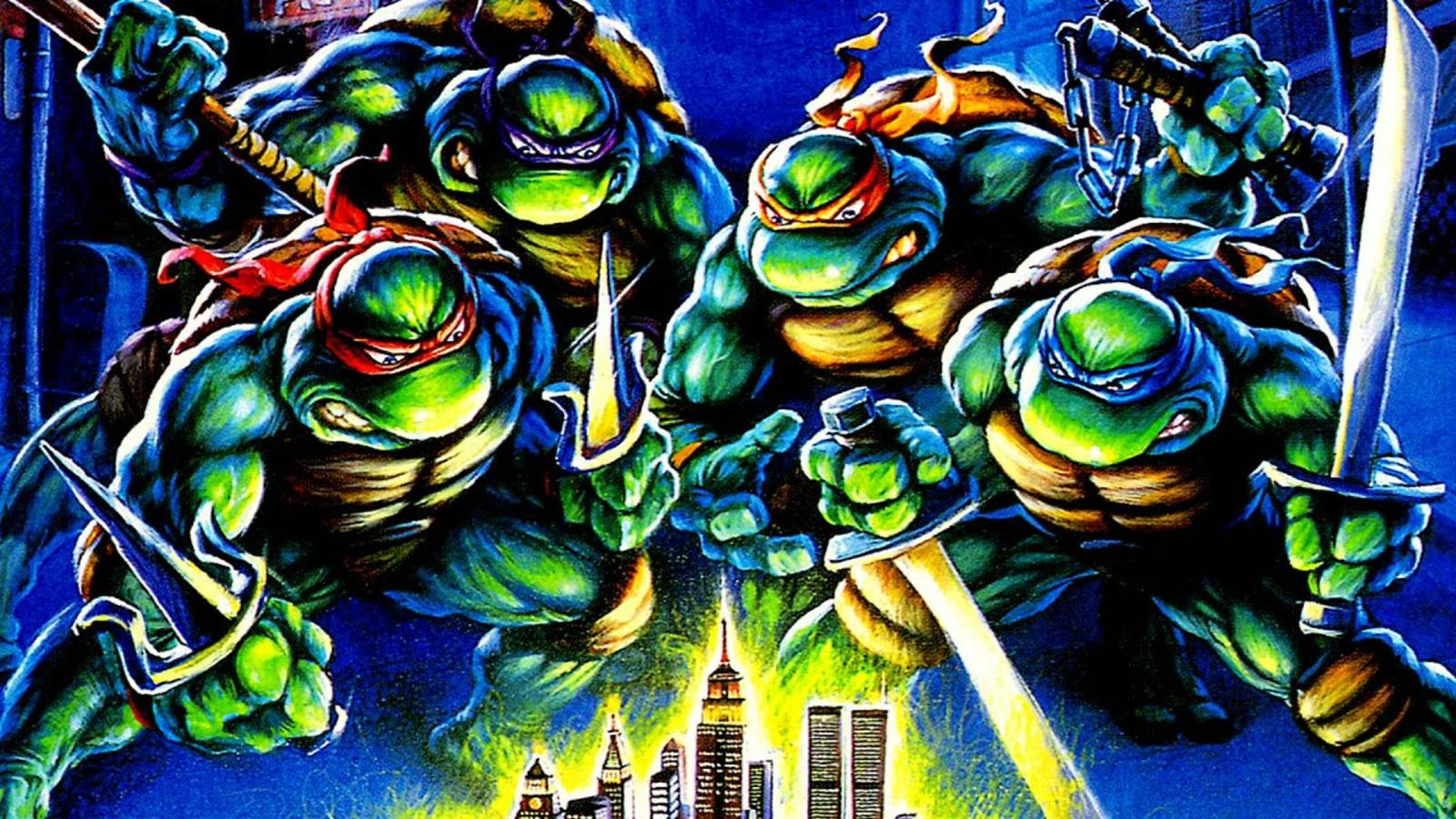 Разносим бесов в Teenage Mutant Ninja Turtles Hyperstone Heist 
(SEGA,16 Bit)