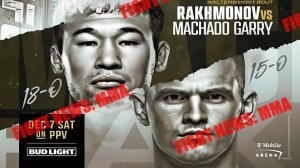 бой Шавкат Рахмонов vs Иен Гэрри на UFC 310