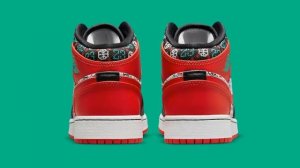 Ugly Christmas Sweater Air Jordan 1 Mid GS Shoes Exclusive Look & Release Date + Price