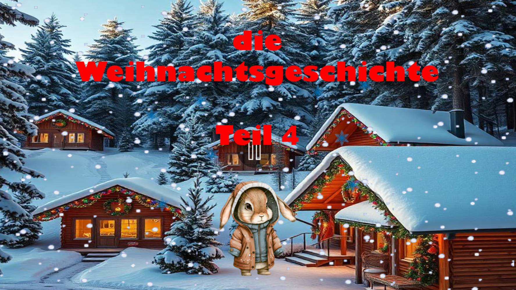 Weihnachtsgeschichte Рождественский детектив Часть 4 Weihnachtsabenteuer von Willi und Tilli