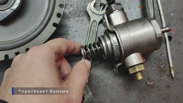 Ставим ремкомплект ТНВД Audi A4 B8 CDNC