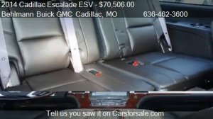 2014 Cadillac Escalade ESV Premium for sale in TROY, MO 6337