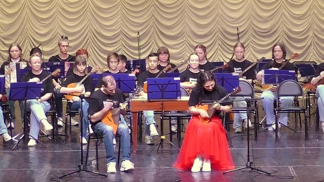 Финальный концерт Оркестра Русских Народных инструментов в рамках проекта "лабОРНИтория"