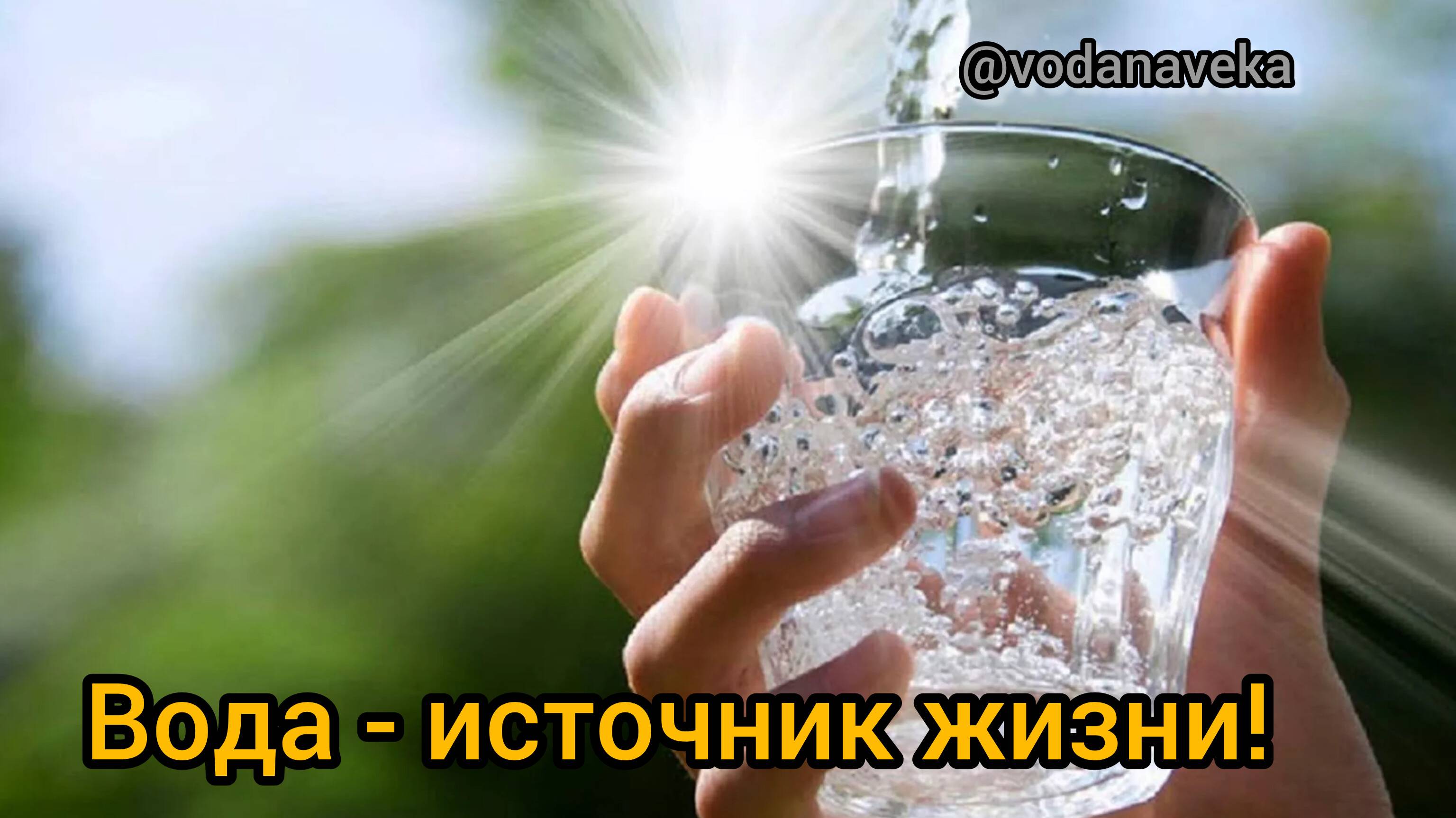 Вода-источник жизни