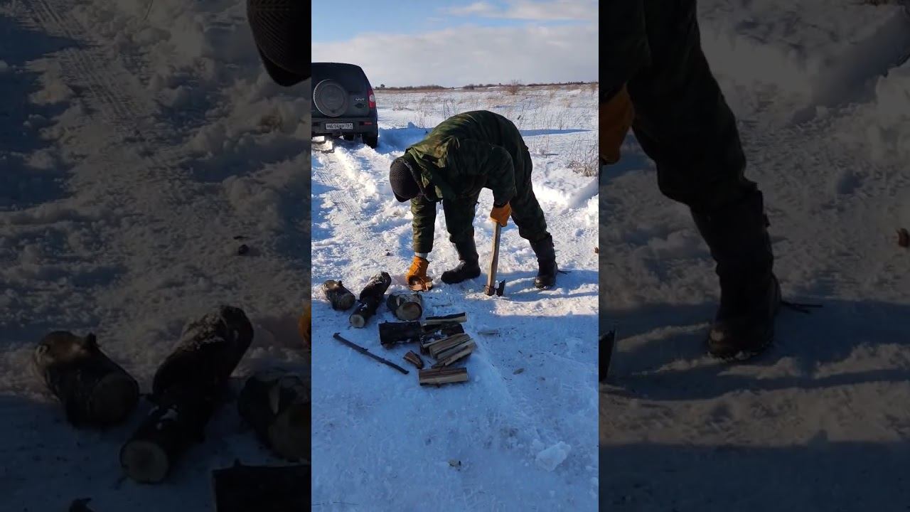 Как правильно рубить дрова. Супер топор колун 2025 г.