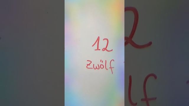 Deutsch A1 1 - 20 eins Zahlen Learn German Numbers  немецкий подсчет أرقام ألمانية німецький