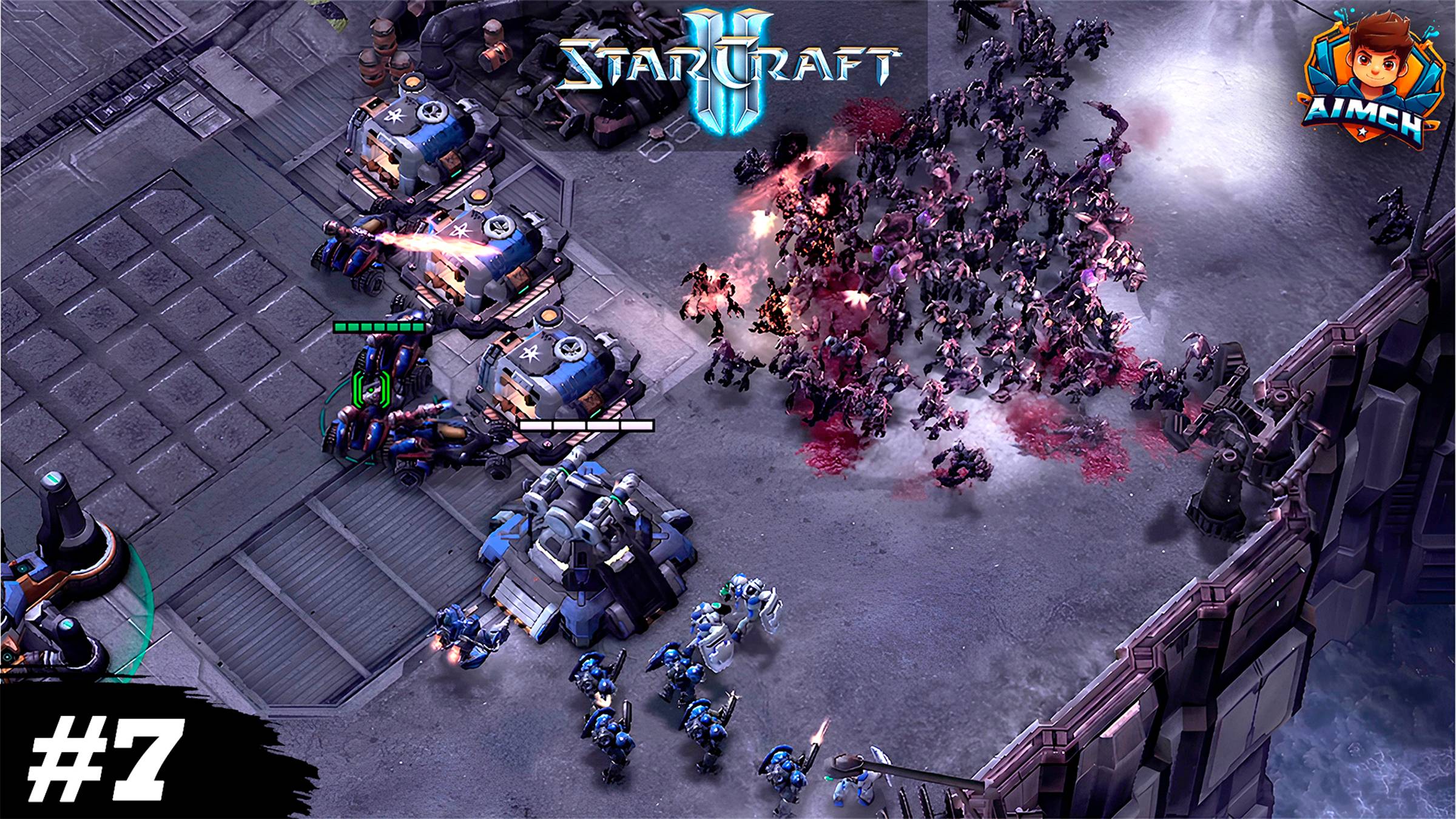 Заражённые Ошалели💥StarCraft II: WoL #7