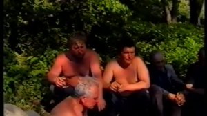 Чистка пруда в Заячье.Ракитянский. 1998 год