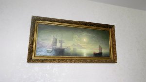 Картина Ивана Айвазовского - "Неаполитанский Залив Утром"