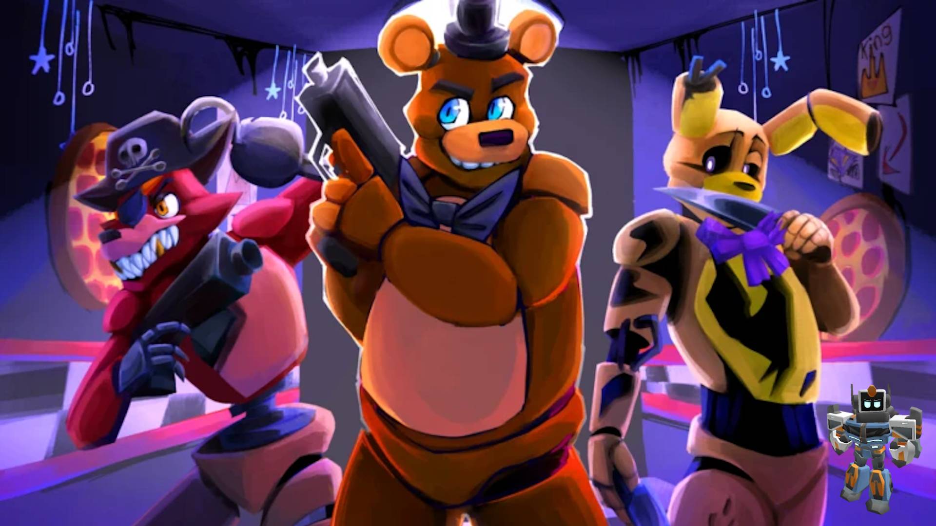 Играю в Roblox Five Nights TD часть 1. Лайк - Подписка