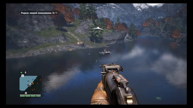 Far Cry 4 - Уникальная шкура. Чёрный Водяной Дракон.Русская Озвучка