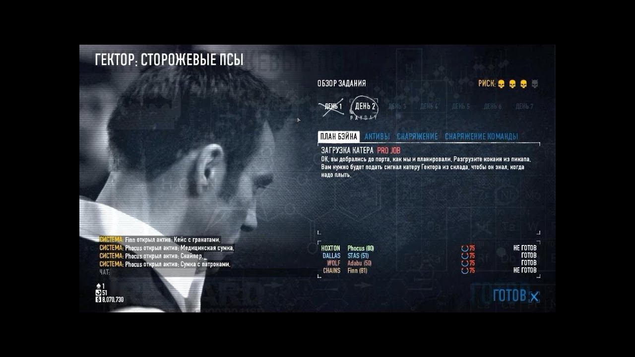 Payday 2 - Гектор : Сторожевые псы