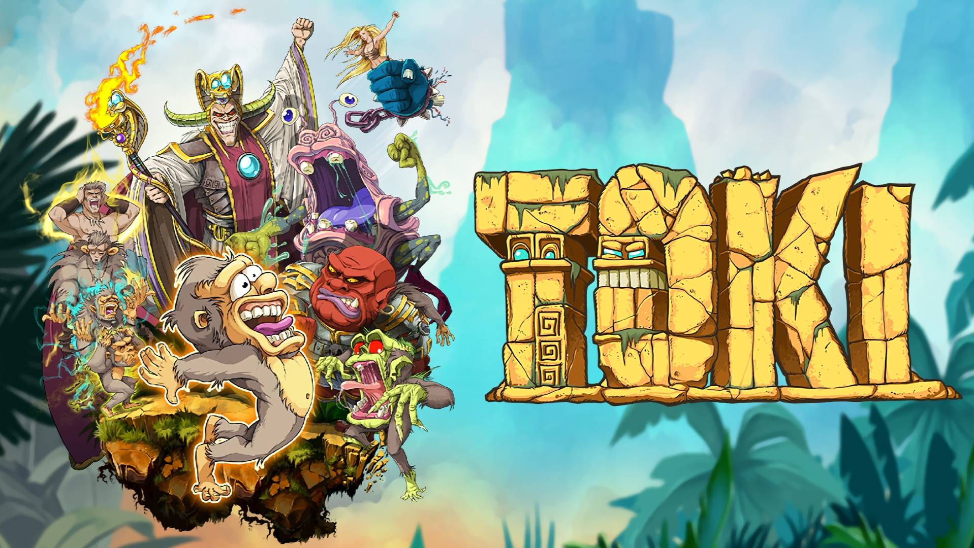 Toki. Remastered классики. Gameplay.